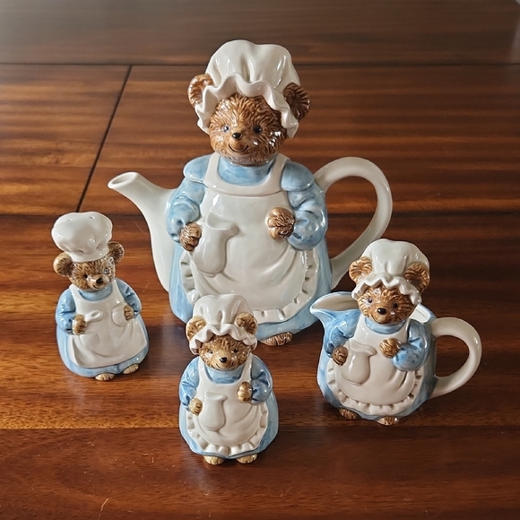 Otagiri | Dining | Otagiri Japan Ceramic Mama Bear Teapot Set Vintage ...
